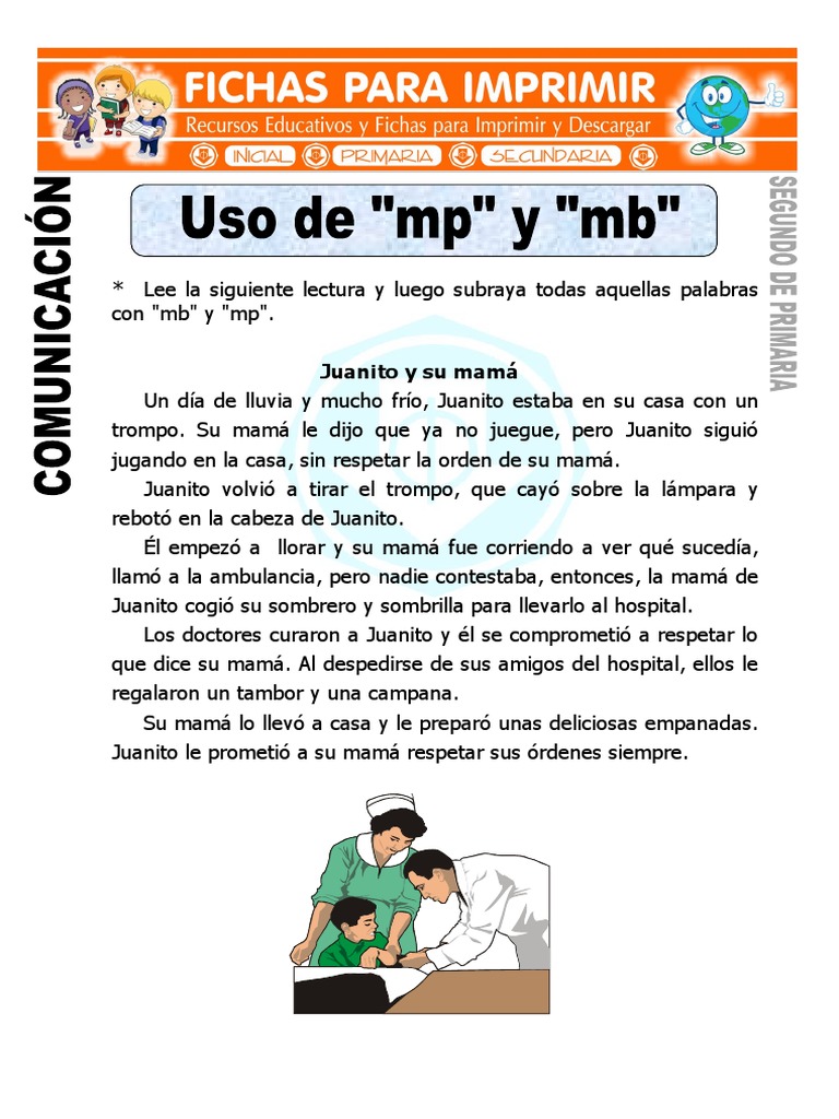 Actividades con mp y mb para niños | PDF | Ocio | Deportes