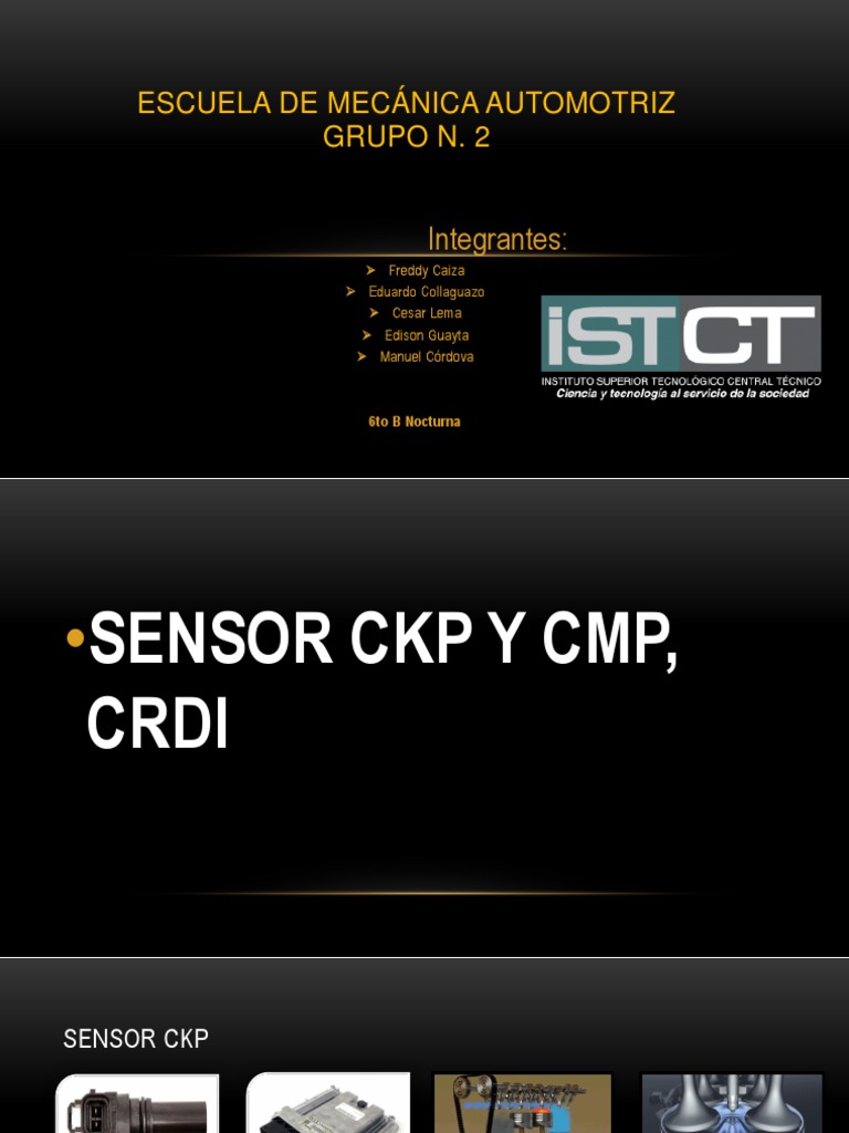 Diagramas y Pruebas de Sensores CKP y CMP | PDF | Sensor | Ingenieria ...