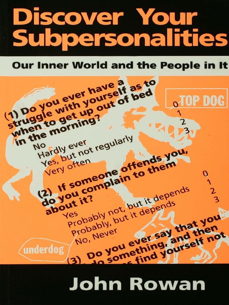 Discover Your Subpersonalities PDF | PDF | Psychotherapy | Psychiatry ...