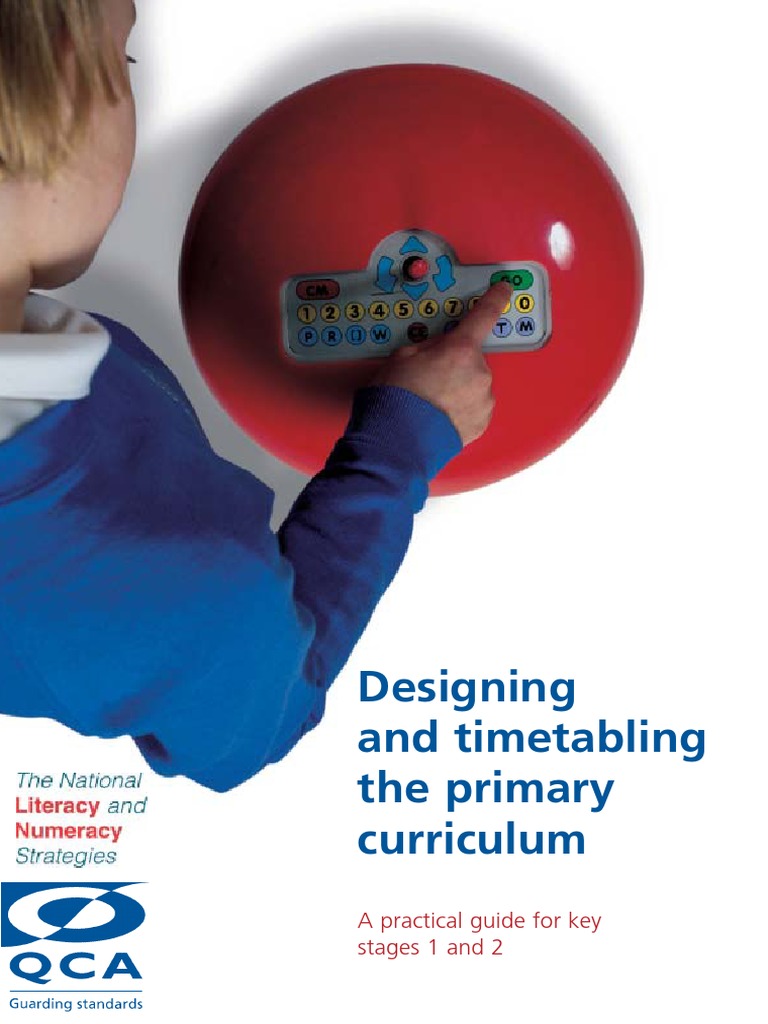 Designing and Timetabling QCA | PDF | Schools | Curriculum