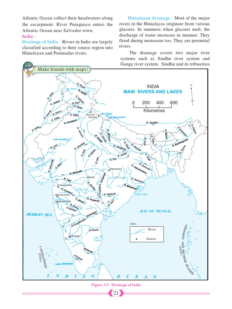 Rivers of India PDF | PDF | Himalayas | Hydrology