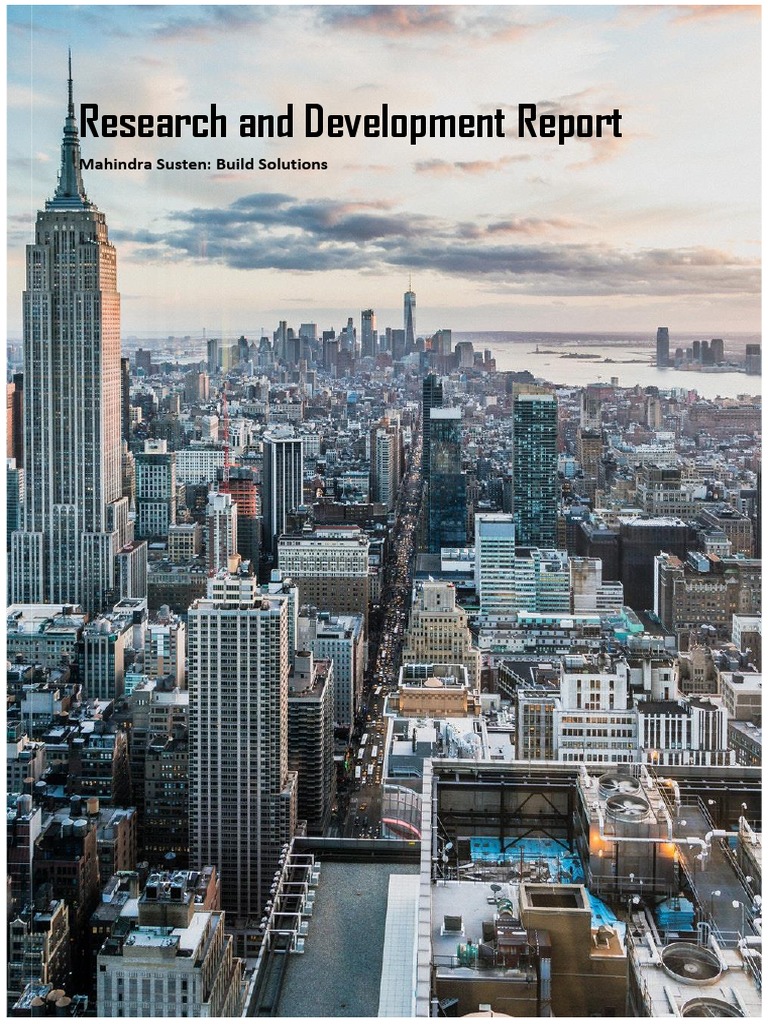 Research and Development Report V 8.0 | PDF