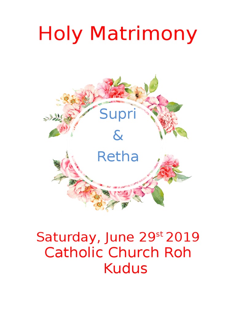 Cover Buku Misa | PDF