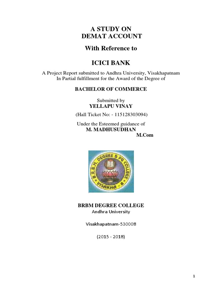 Banking Full Detailed Project | PDF | Securities (Finance) | Banks