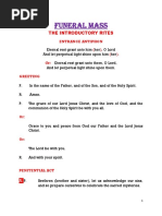 English Mass Commentator Guide | PDF | Mass (Liturgy) | God The Father