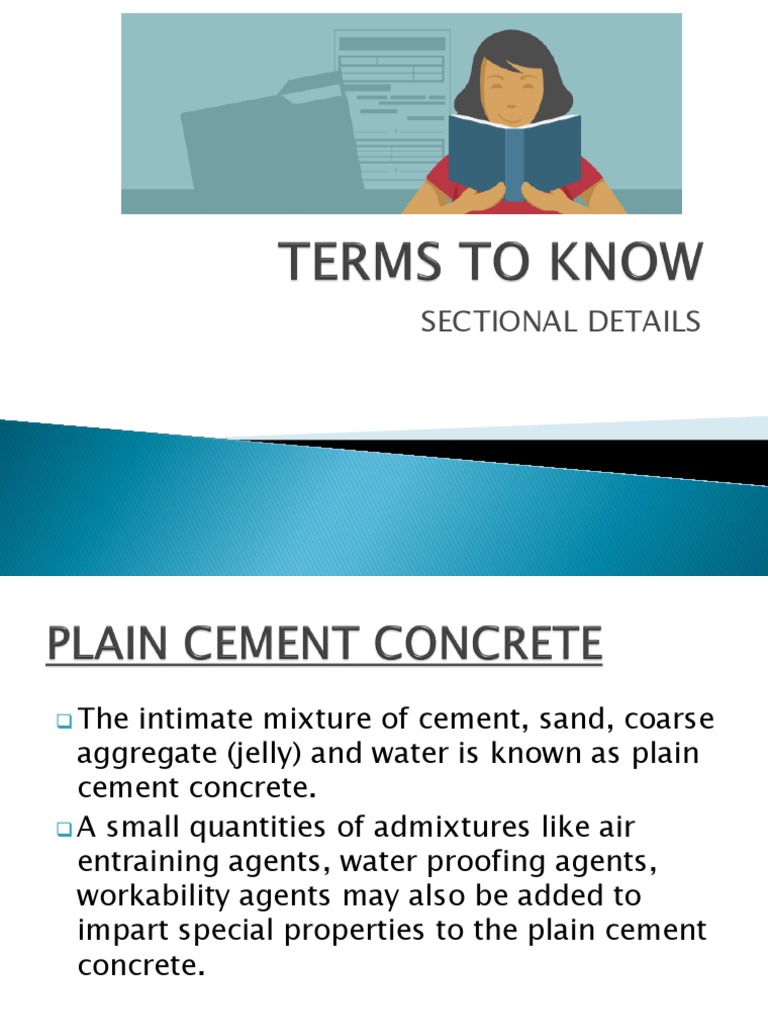Section Drawing Autocad Presentation | PDF | Concrete | Civil Engineering