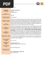PNP Request Letter | PDF | Academia | Government