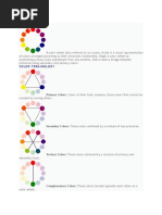 Color Wheel Cheat Sheet | PDF | Color | Graphic Design