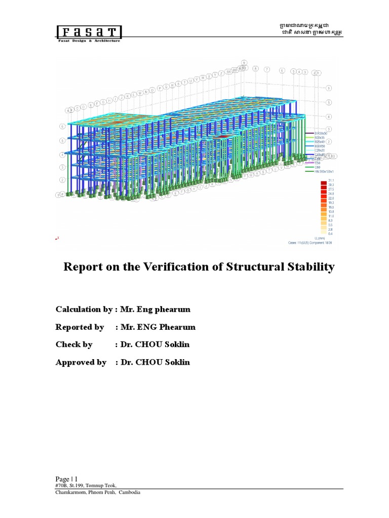 Report Calculation | PDF | Geotechnical Engineering | Structural Steel