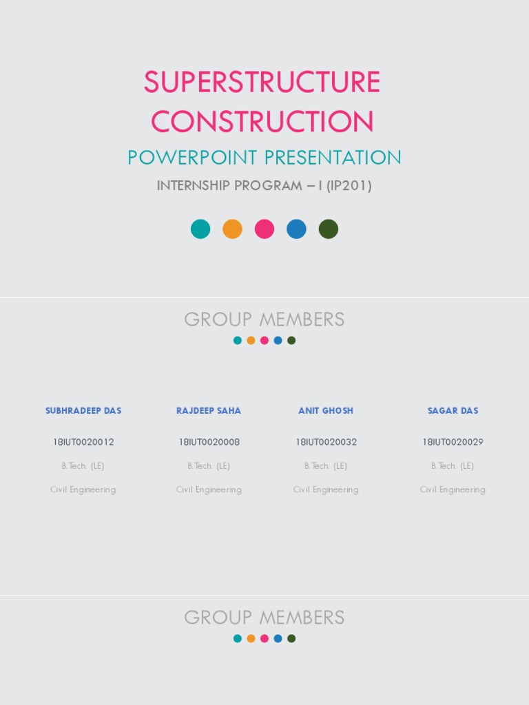 Superstructure Construction: Powerpoint Presentation | PDF ...