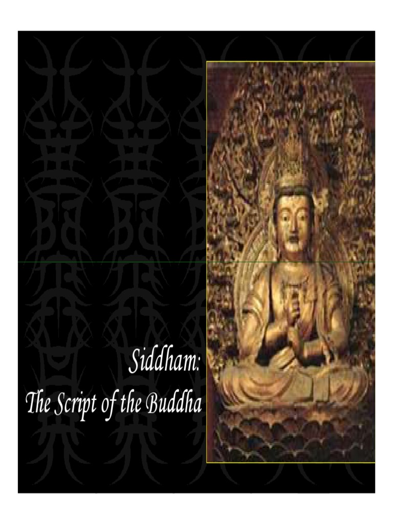 Siddham | PDF | Mantra | Vajrayana