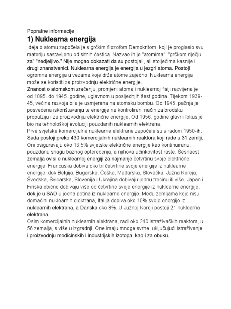 Nuklearna Proliferacija | PDF