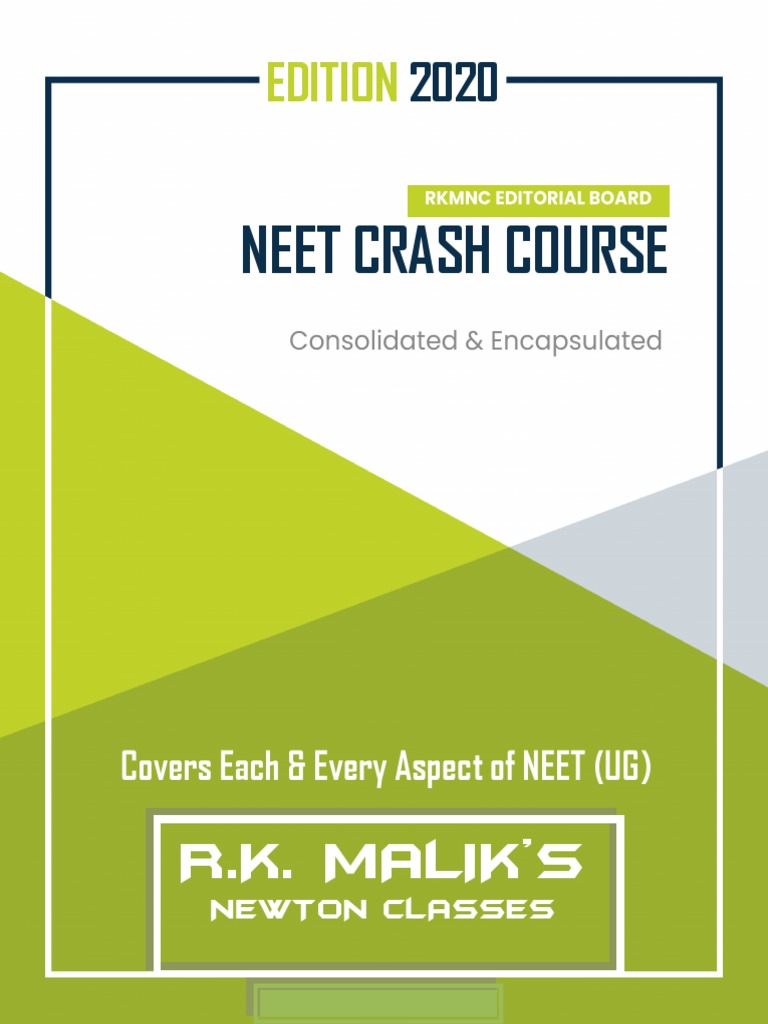 NEET 2020 Crash Course Overview | PDF | Electromagnetic Radiation | Waves