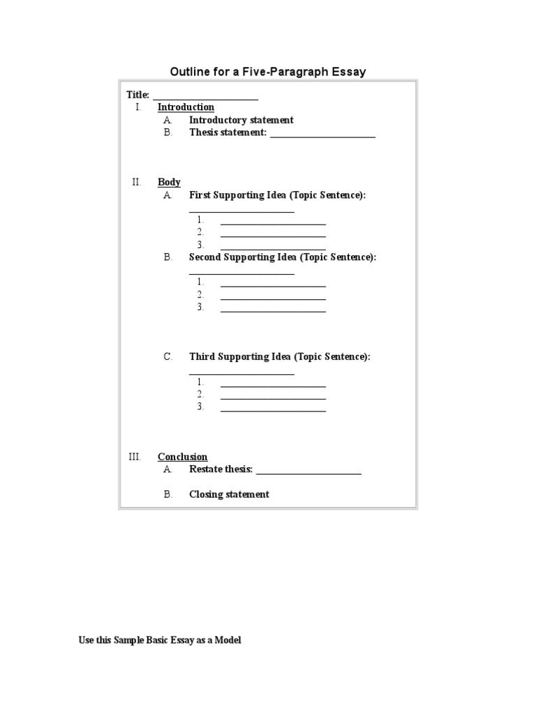 Outline and Sample Essay Together | PDF | Cats | Essays