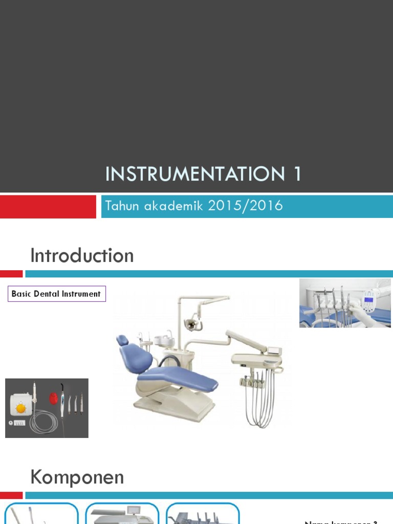 Dental Instrumentation Overview 2015/16 | PDF | Media Formats | Film ...