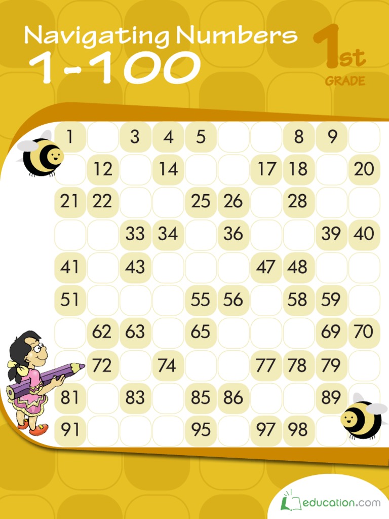 Grade 1 Navigating Numbers 1 100 Workbook | PDF | Leisure