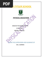 Physical Education Project For Class 12 CBSE | PDF | Sports | Leisure