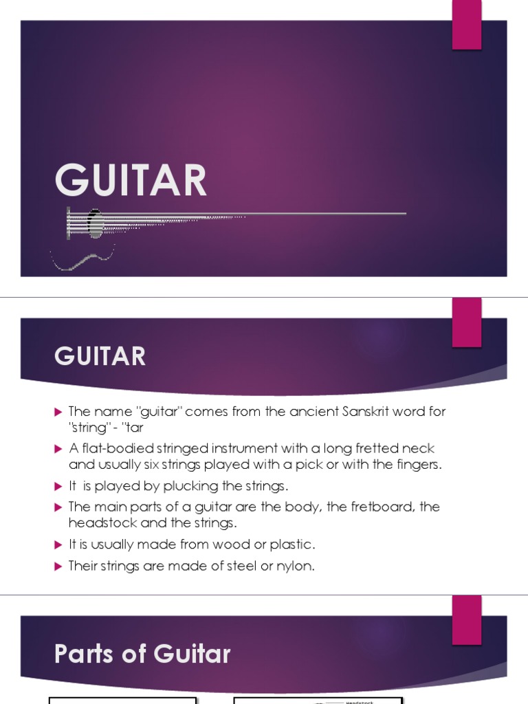 GUITAR | PDF | Guitars | String Instruments