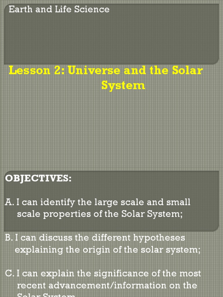 Solar System Overview and Origins | PDF | Solar System | Planets