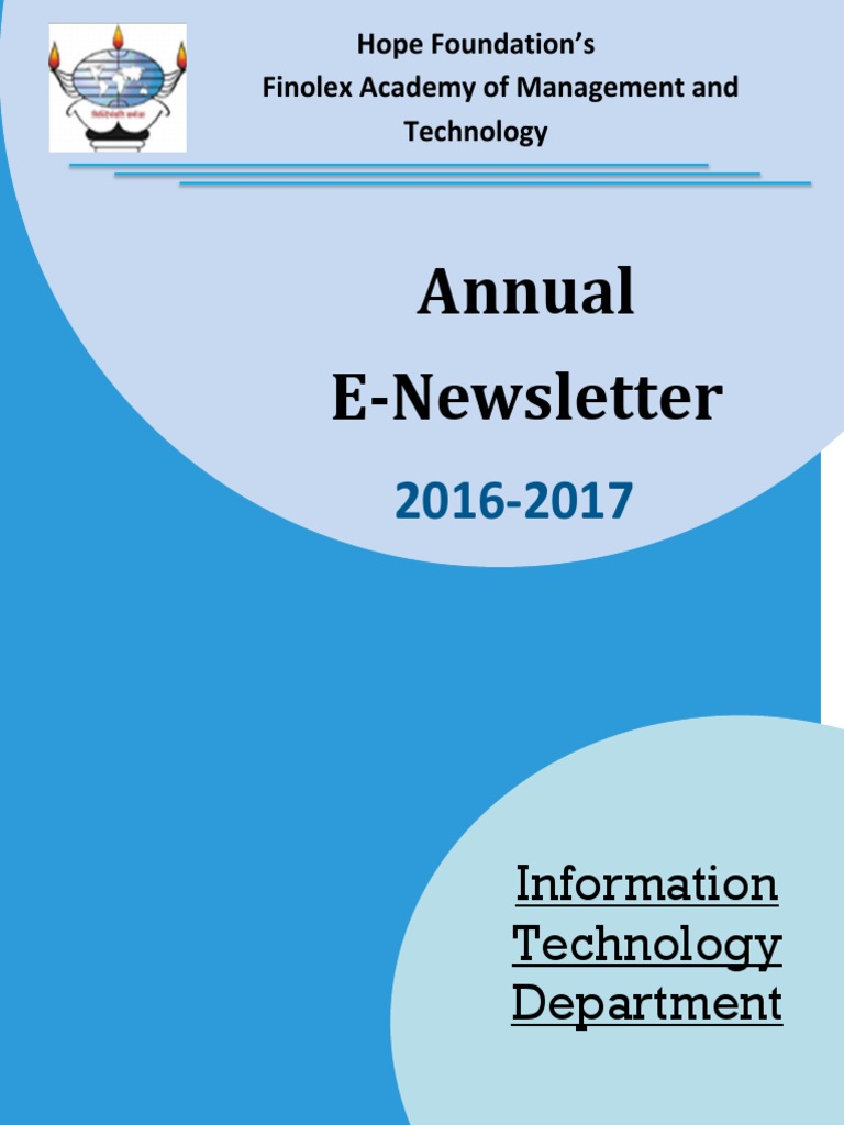 Enewsletter 2016-17 | PDF