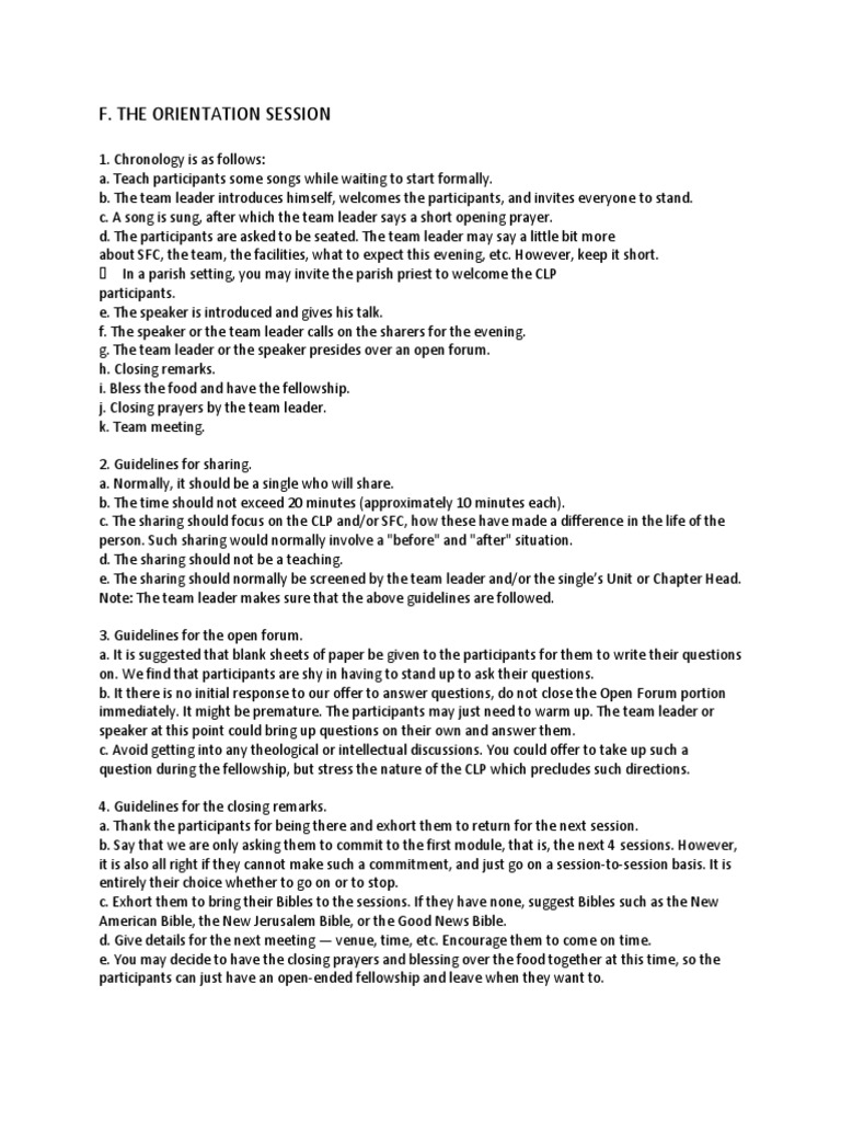 CLP Orientation Session | Download Free PDF | Gospel Of John | Acts Of ...