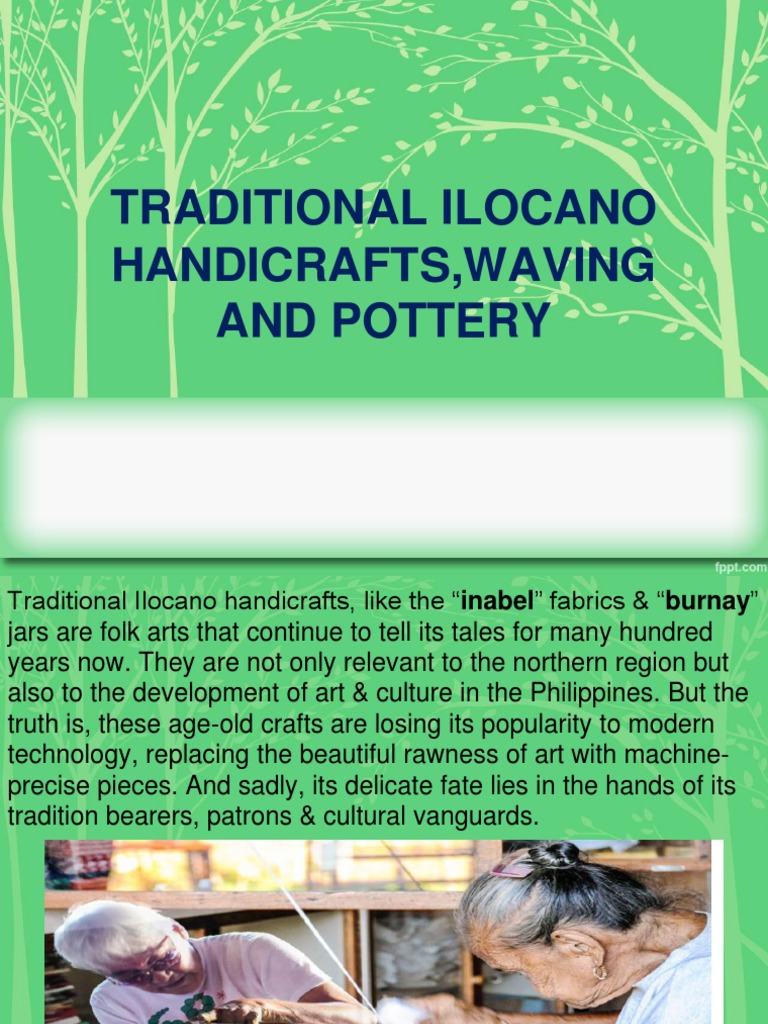 Ilocos and Cordillera Arts and Crafts | PDF | Weaving | Jewellery