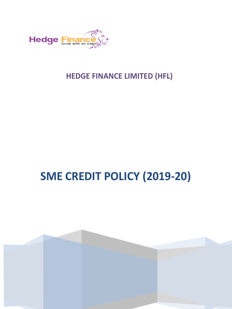 Sample Credit Policy | Download Free PDF | Loans | Credit Card