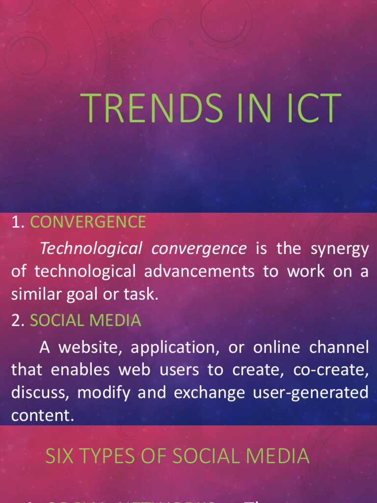 Trends in Ict 1 | PDF
