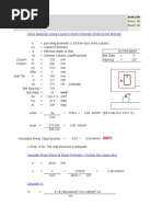 Loads Combinations at Limits States SLS and ULS According To Eurocode 1 ...