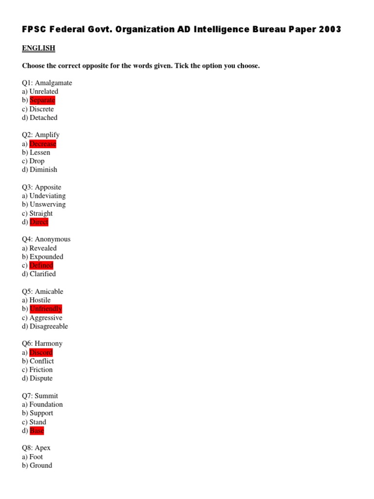 FPSC Federal Govt | PDF | All India Muslim League | Carbon