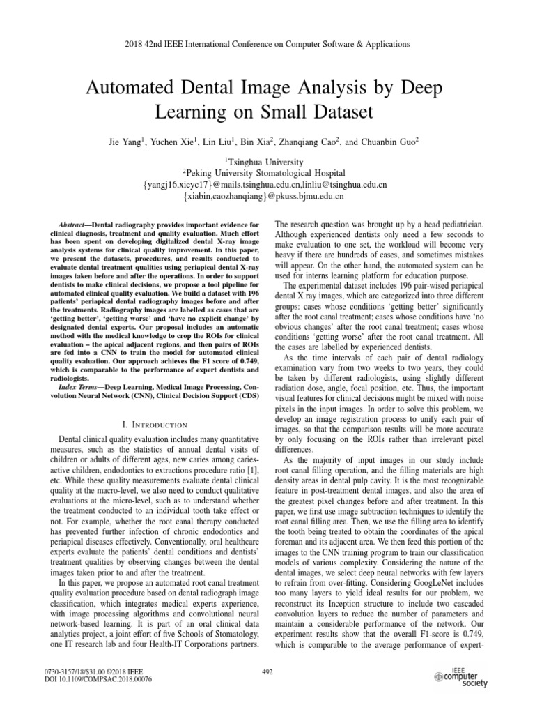 Yang 2018 | PDF | Image Segmentation | Deep Learning