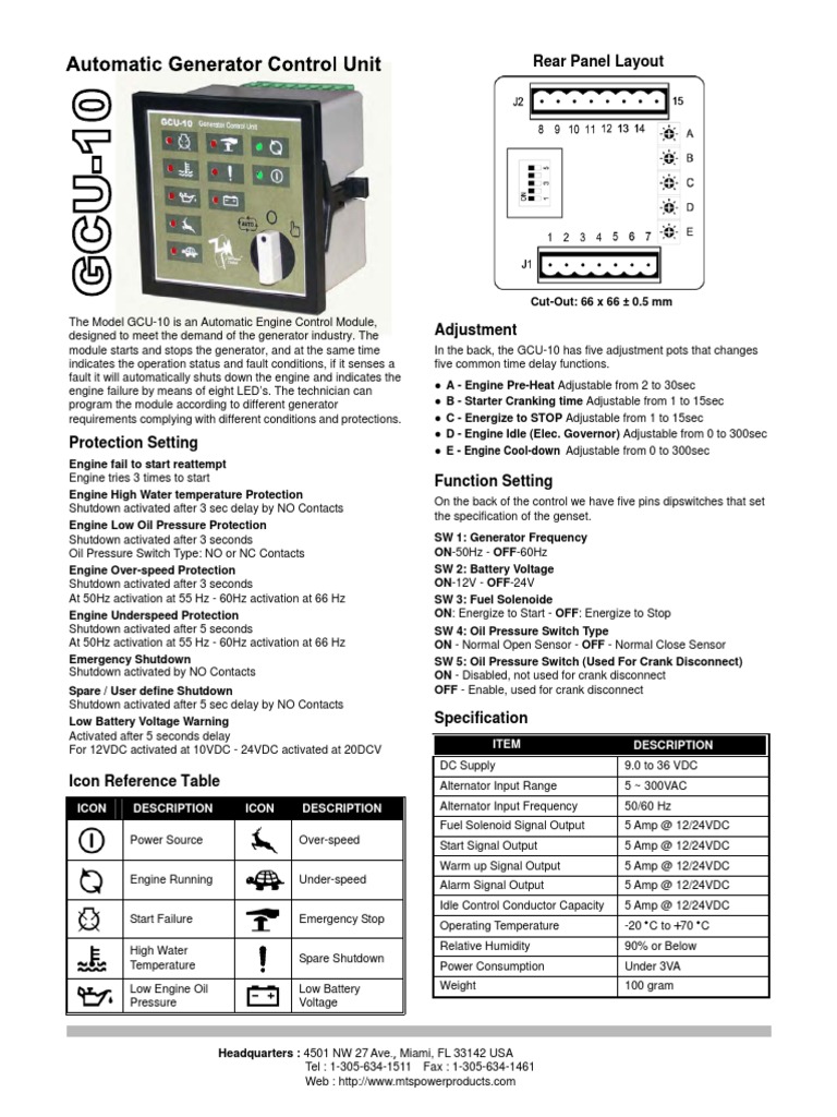 Gcu 10 | PDF | Amplifier | Switch