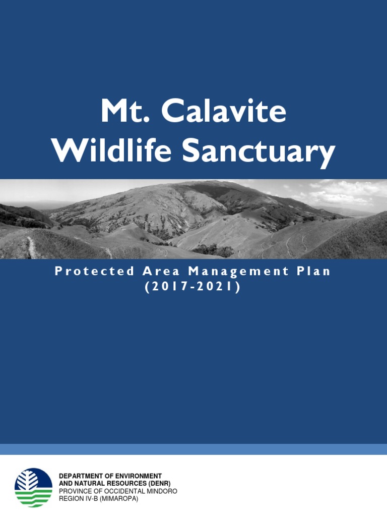 Mcws Pamp (Final Pamp - Aug 8 2016) | PDF | Protected Area | Swot Analysis