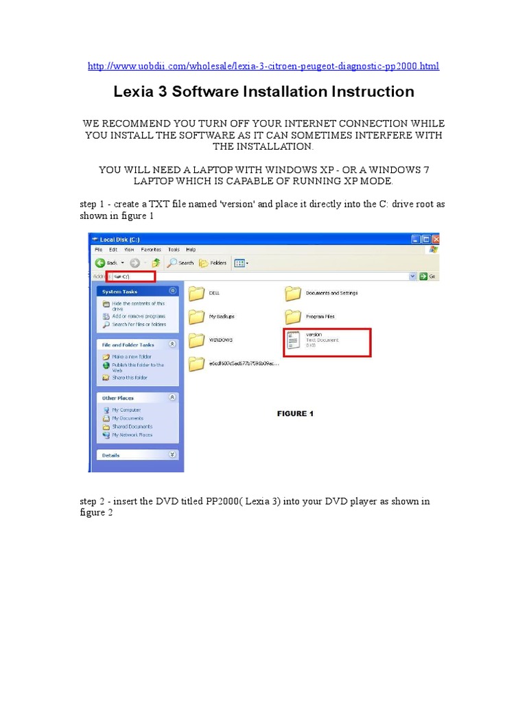 Lexia 3 Manual | PDF | Icon (Computing) | Laptop