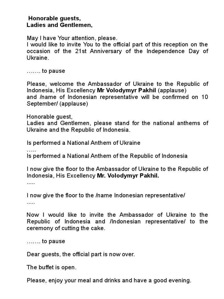 Honorable Guests - Latest Update | PDF