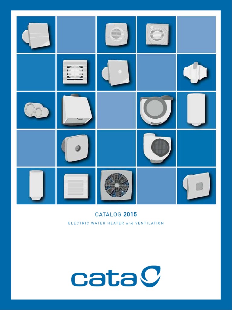 Cata Exhaust Fans | PDF | Water Heating | Thermostat
