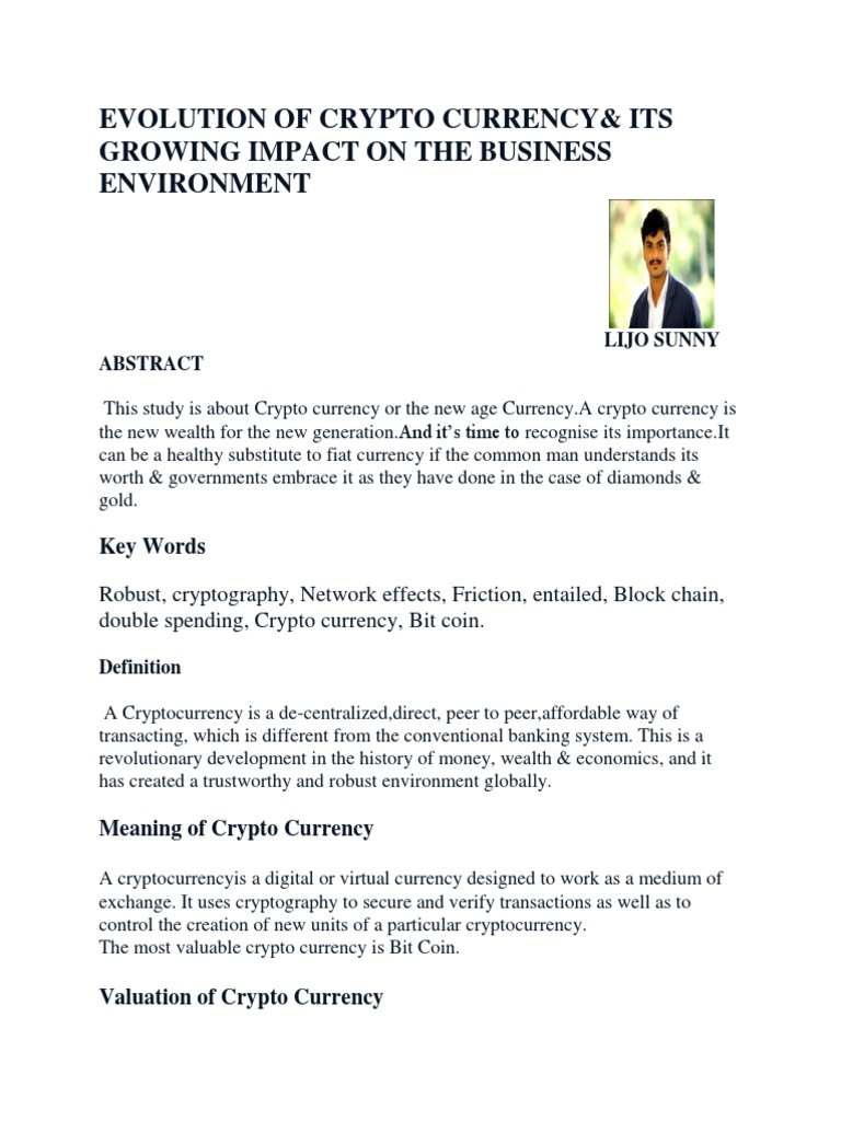 A Crypto Currency - Paper Presentation | PDF | Cryptocurrency | Bitcoin