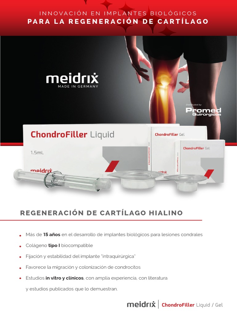 Catálogo Chondrofiller v16.04.19 | PDF | Cartílago | Tejido conectivo