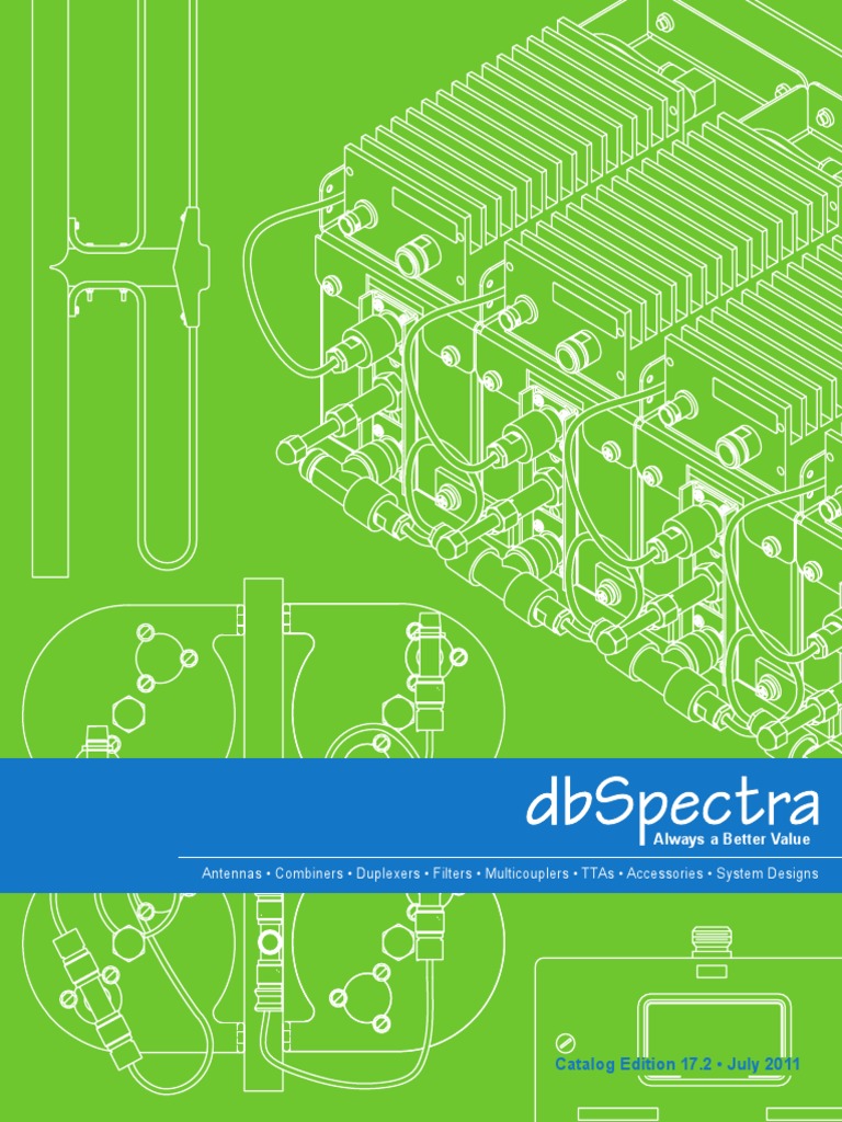 DbSpectra Catalog 17.2 | PDF | Very High Frequency | Antenna (Radio)