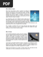 3 Mitos Cortos Con Imagenes | PDF