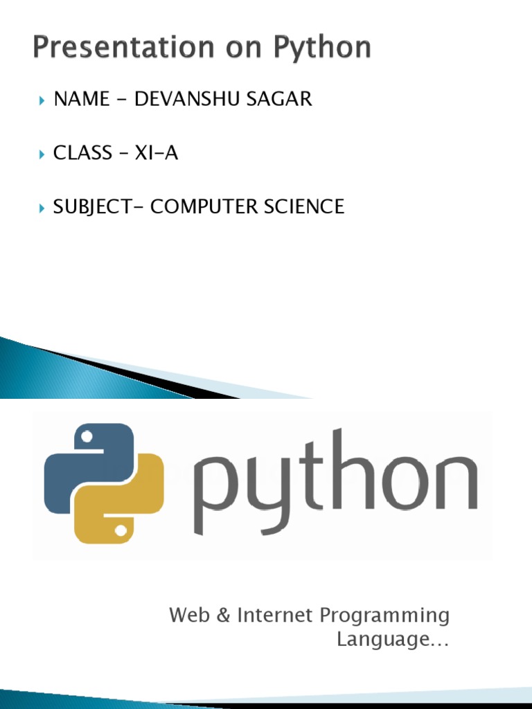Python | PDF | Python (Programming Language) | Scripting Language