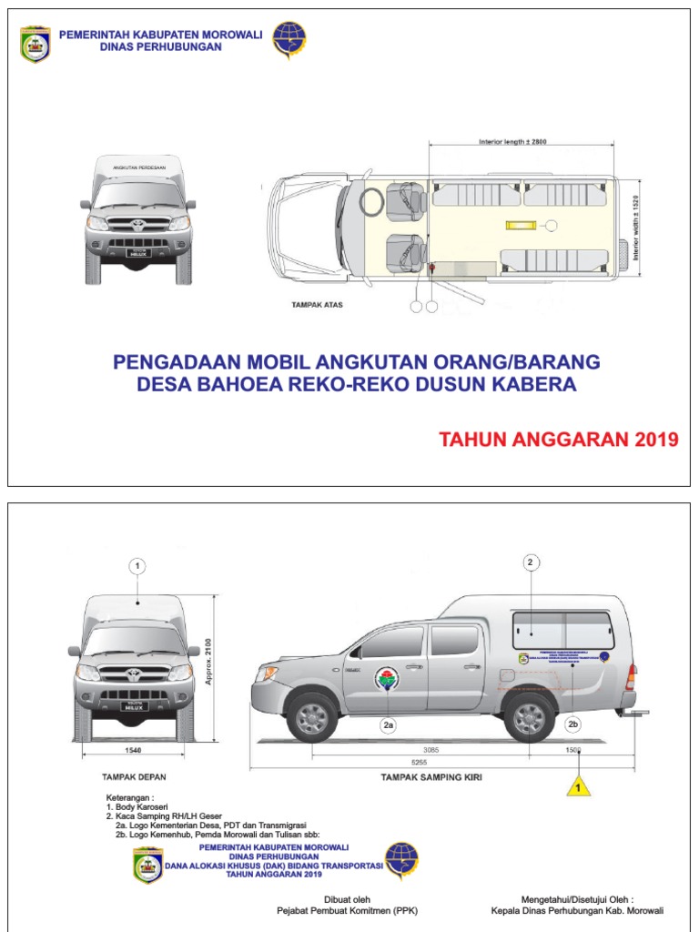 Gambar Mobil Angkutan Double Cabin | PDF