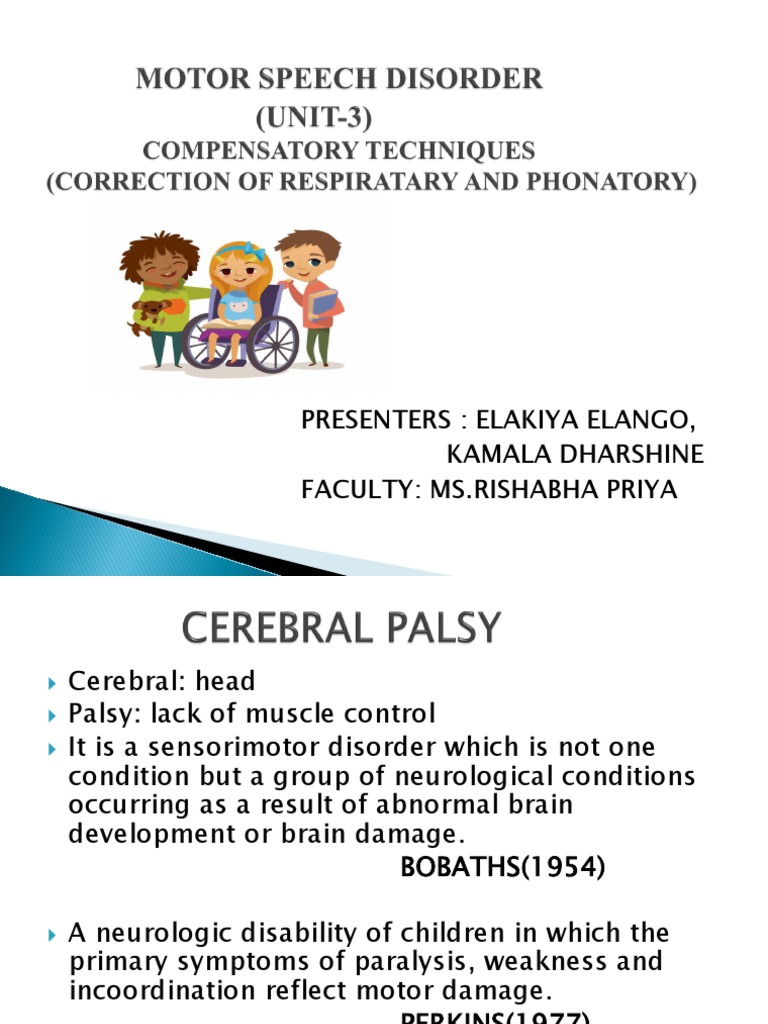 Managing Speech in Cerebral Palsy | PDF | Breathing | Respiratory System