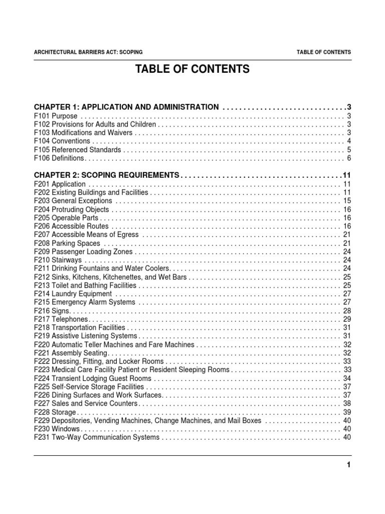 Architectural Barriers Act Overview | PDF | Accessibility | Engineering ...