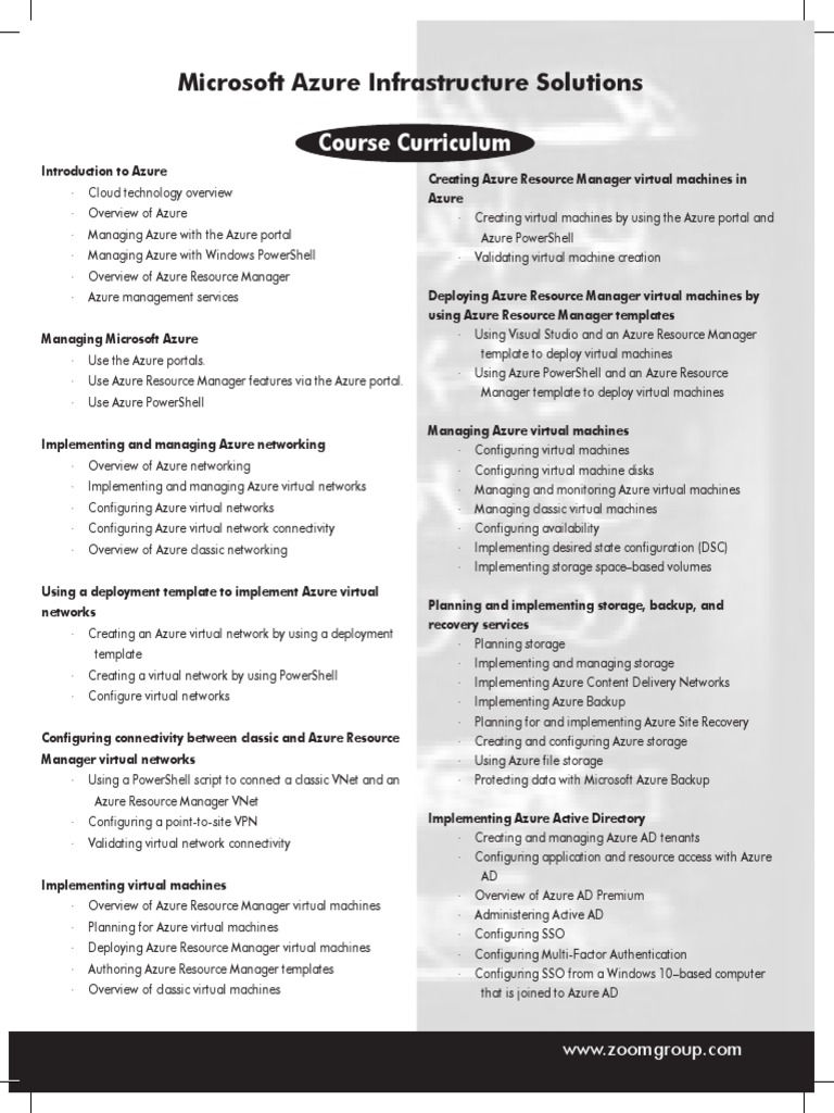 Microsoft Azure PDF | PDF | Microsoft Azure | Computer Network