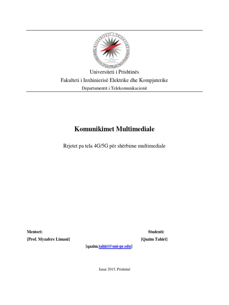 Teknologjia 4G Dhe 5G PDF | PDF