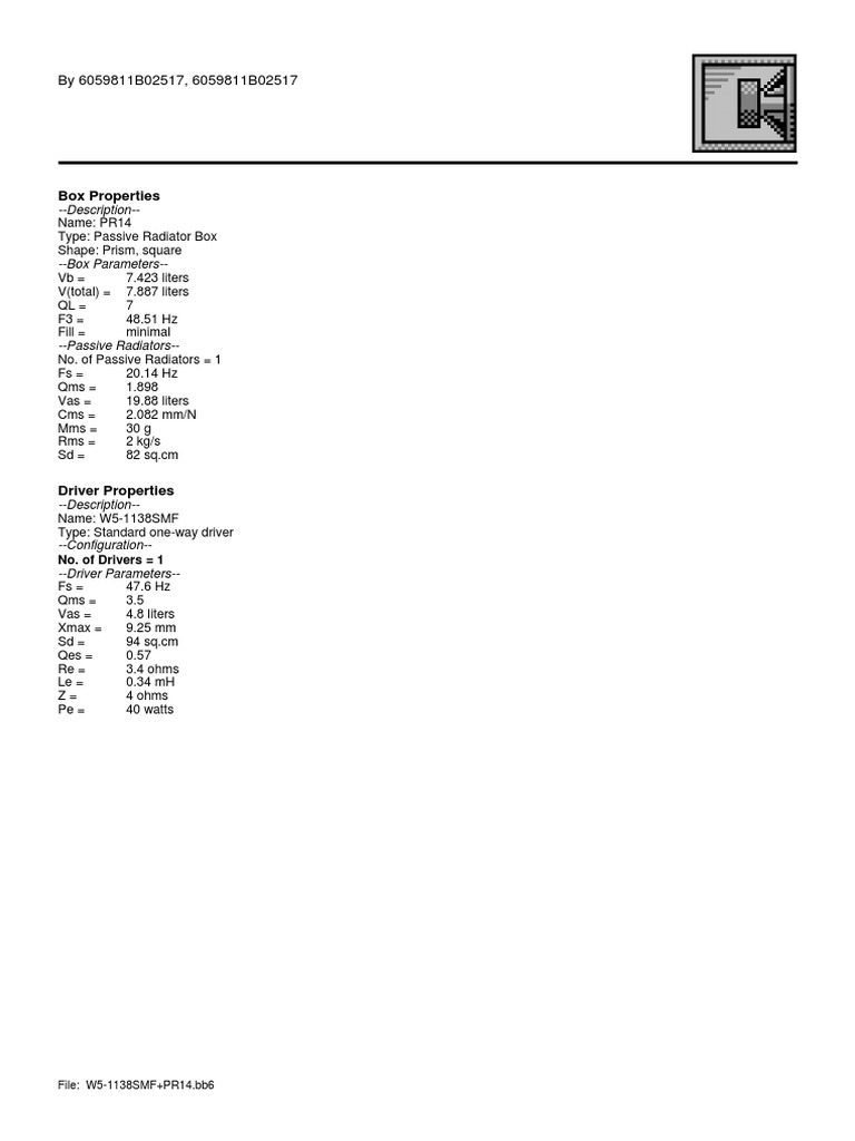 Box Properties: by 6059811B02517, 6059811B02517 | Download Free PDF ...