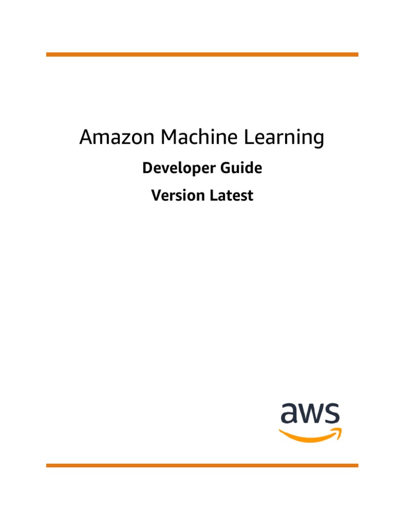 Machine Learning en Amazon - Tutorial | PDF | Machine Learning ...