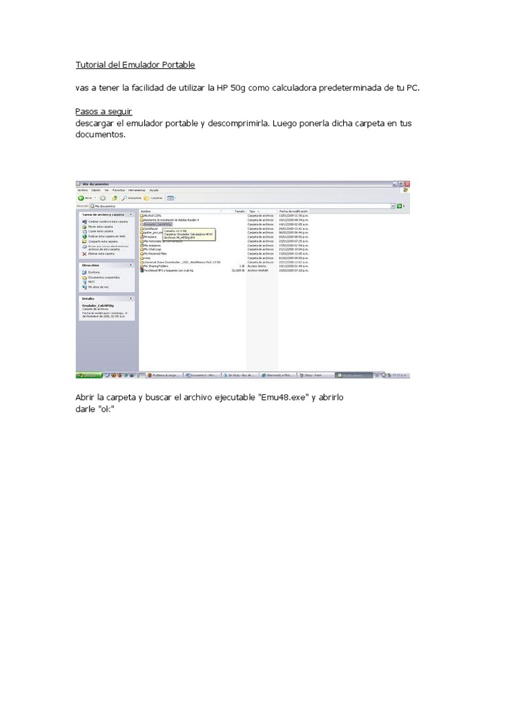 Tutorial de Emulador HP | PDF | Programa de computadora | Programación