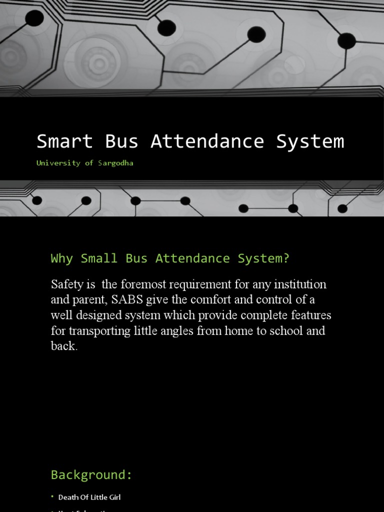 School Bus System (New Idea Presentation) | PDF